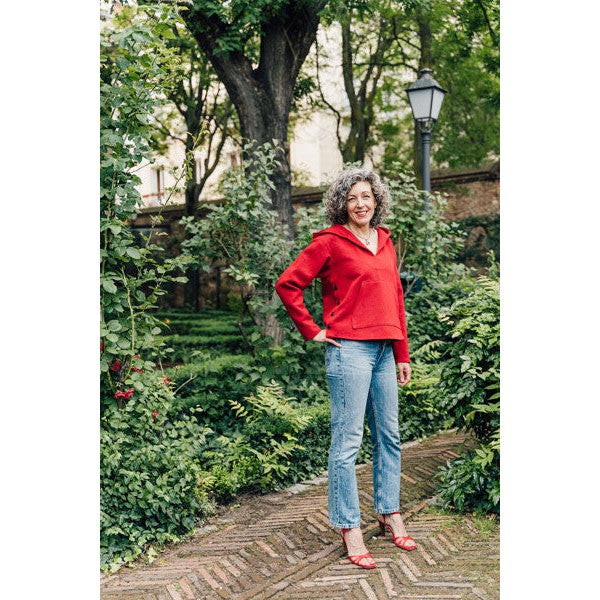 Liesl + Co. Antwerp Pullover Paper Pattern – Spool of Thread