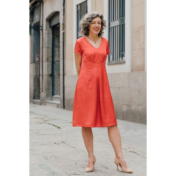 Liesl + Co. Kyoto Dress Paper Pattern – Spool of Thread