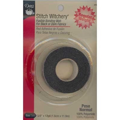 Stitch Witchery, Regular Weight, Black – Spool of Thread