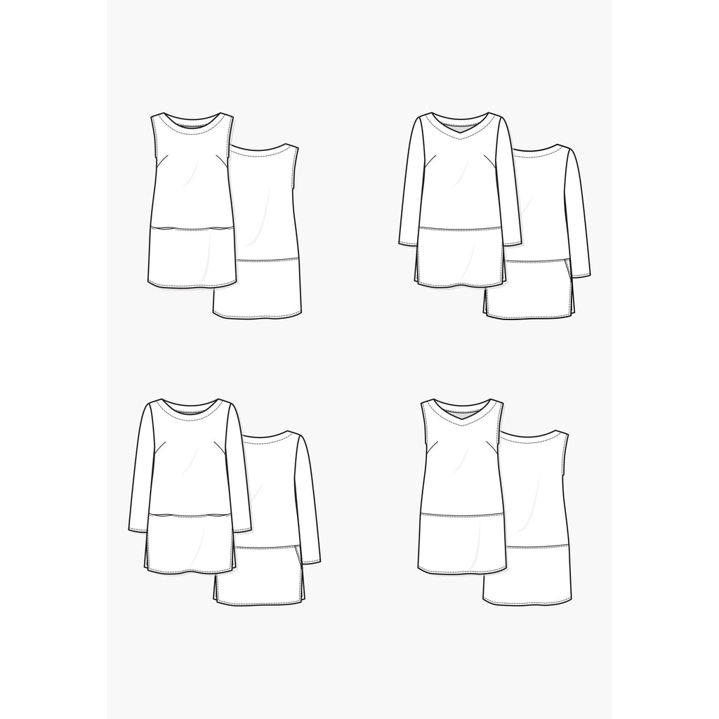 Grainline Uniform Tunic Paper Pattern – Spool of Thread